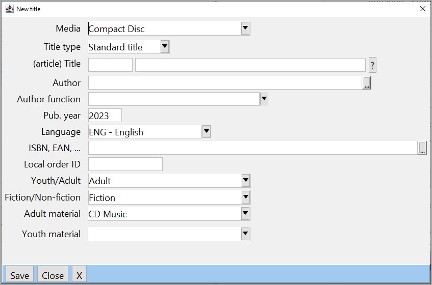 New title - OCLC Wise Support