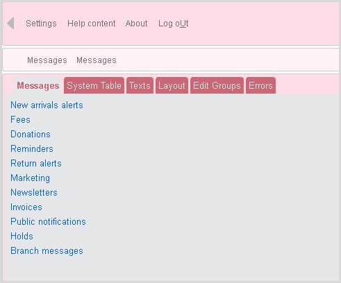 Messages - OCLC Wise Support