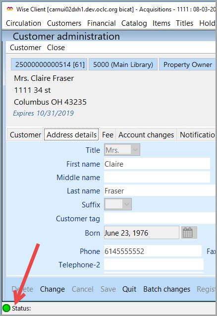 Staff client performance - OCLC Wise Support EN